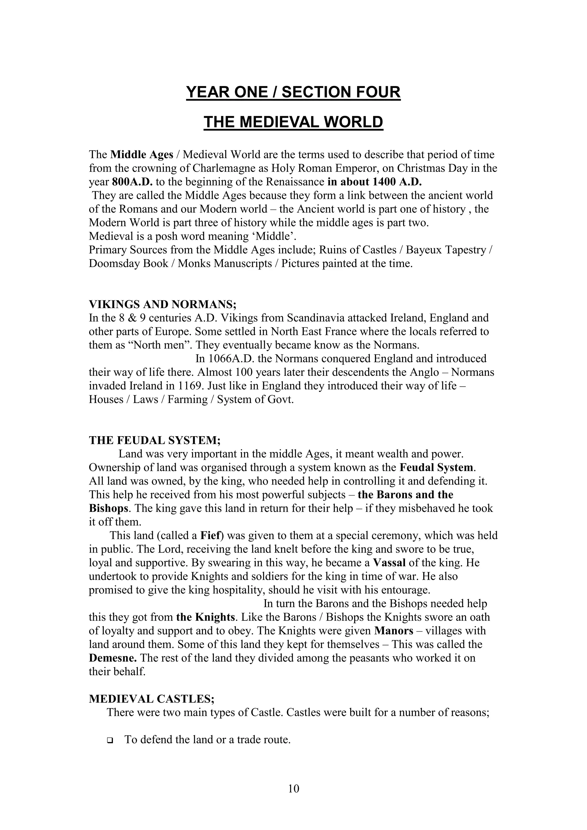 Medieval Europe and the Middle Ages | PDF