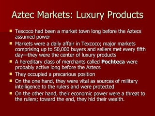 Aztecs Markets
