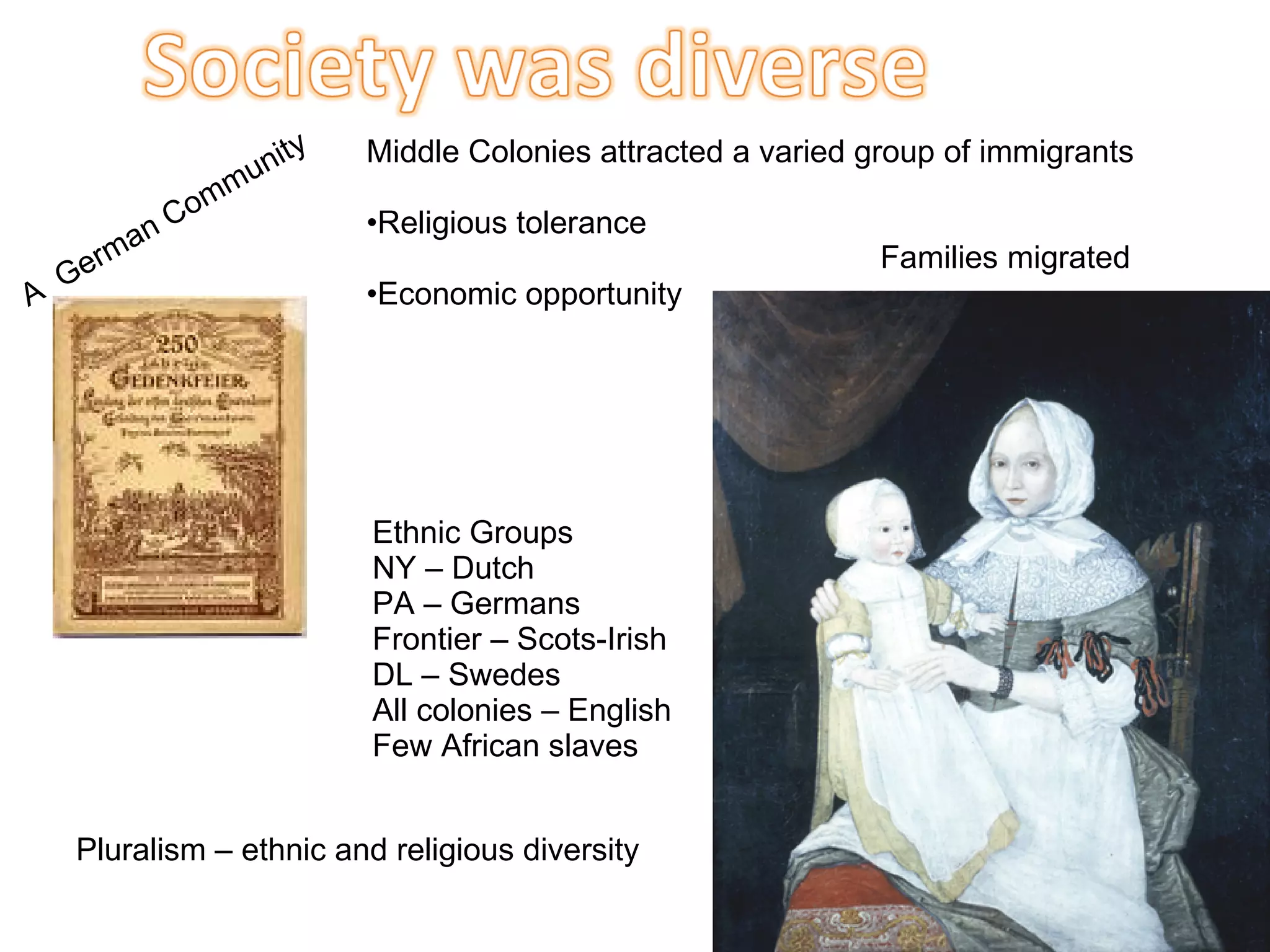 The Middle Colonies Project | PPT