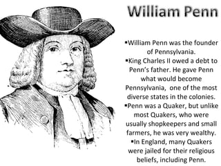 The Middle Colonies Project | PPT