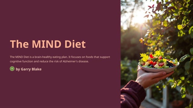 The-MIND-Diet-Guide-And-Food-Meat-And Veggies.pptx