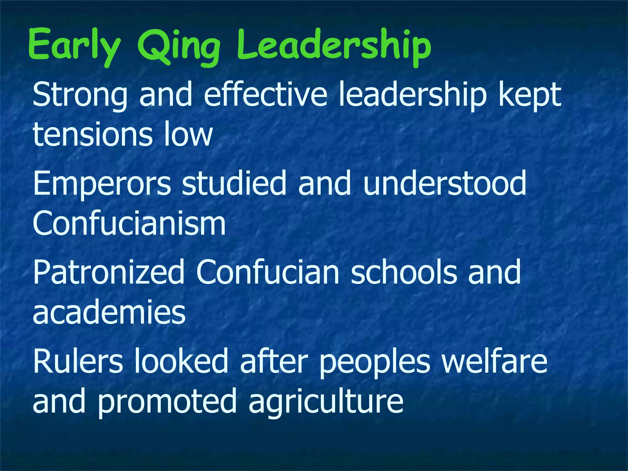 The Ming And Qing Dynasties Of China | PPT