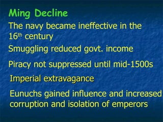 The Ming And Qing Dynasties Of China | PPT