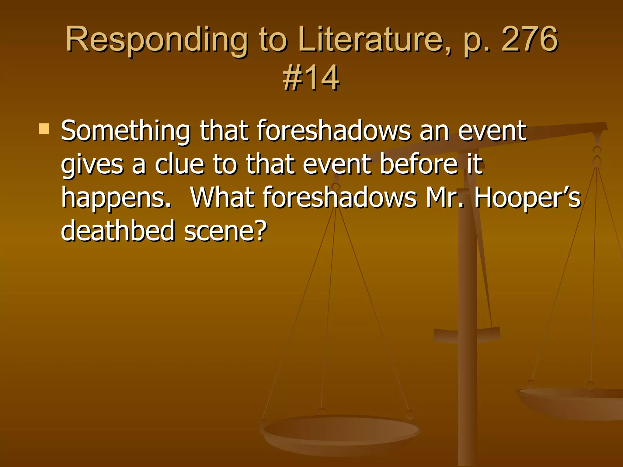 The Ministers Black Veil | PPT