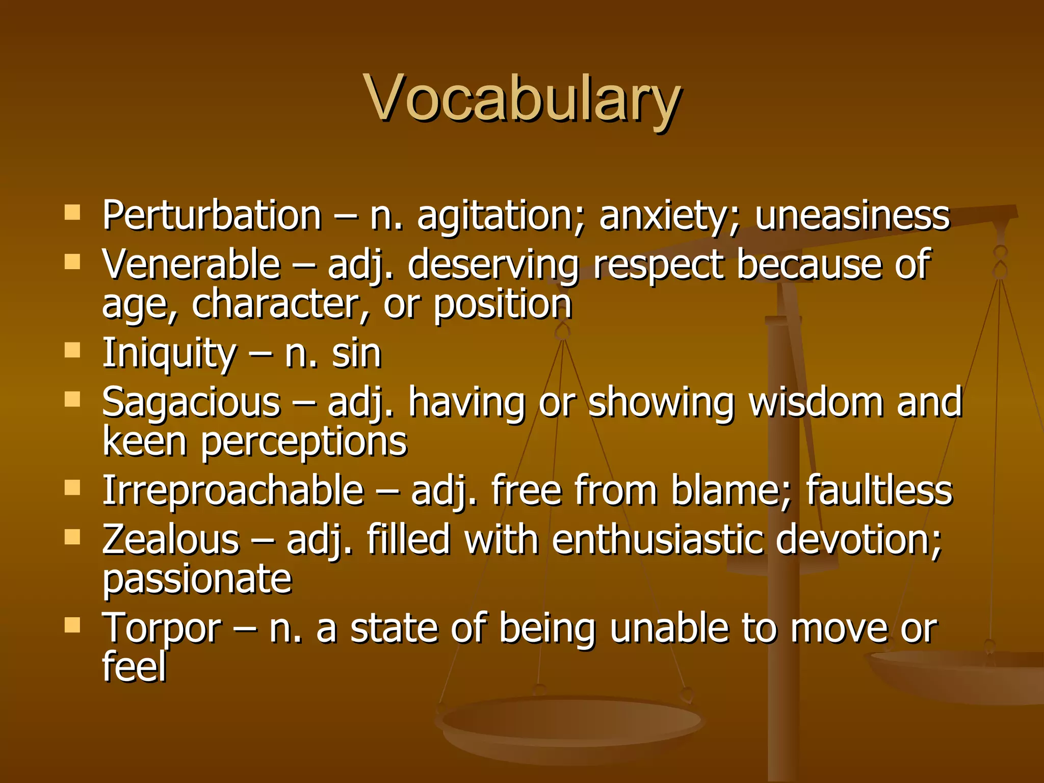 The Ministers Black Veil | PPT