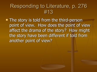 The Ministers Black Veil | PPT | Books and Literature