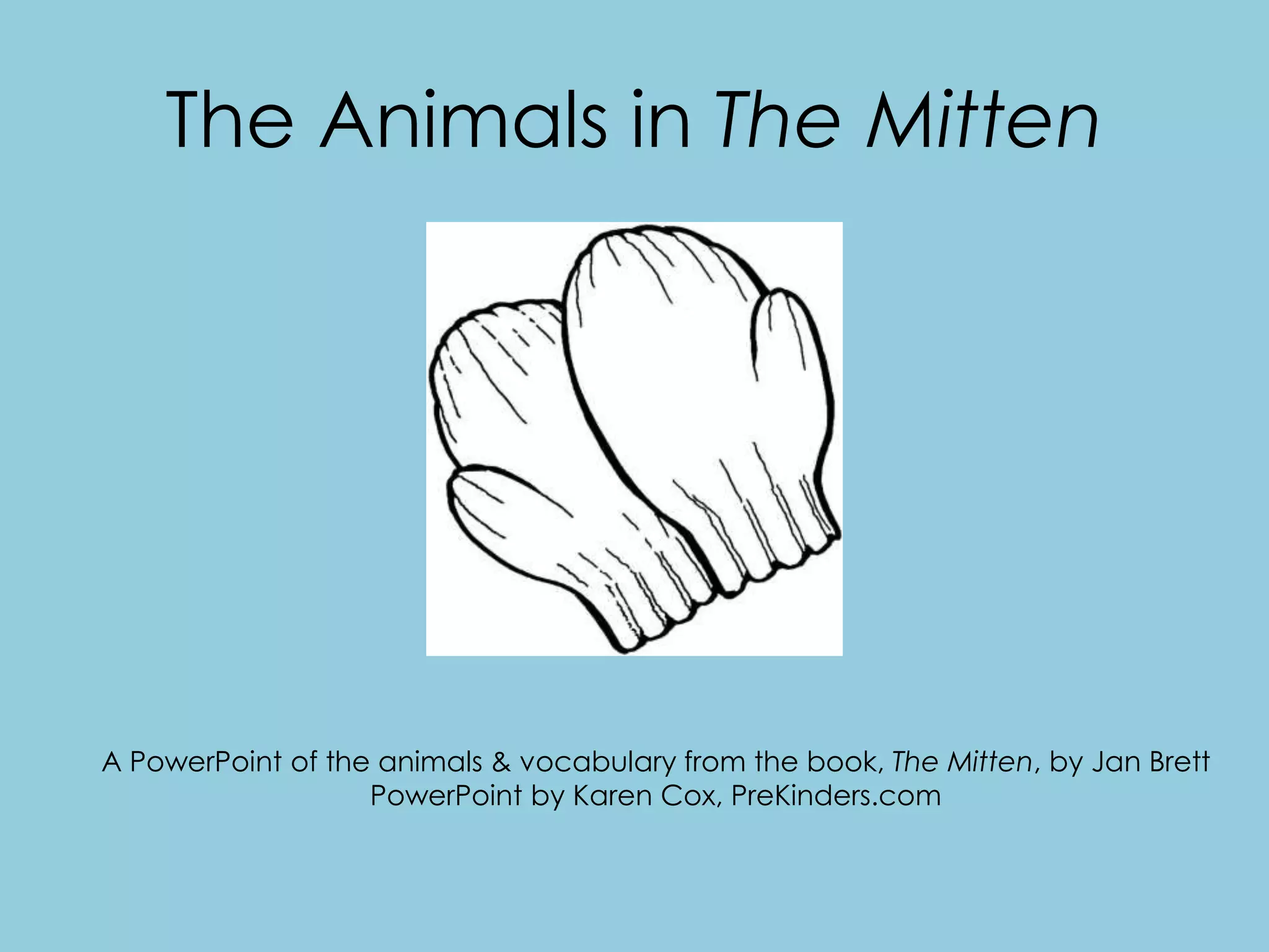 The Mitten | PPTX