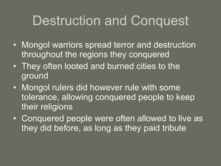 The Mongols | PPT