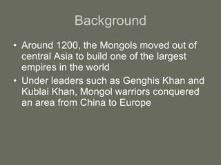 The Mongols | PPT