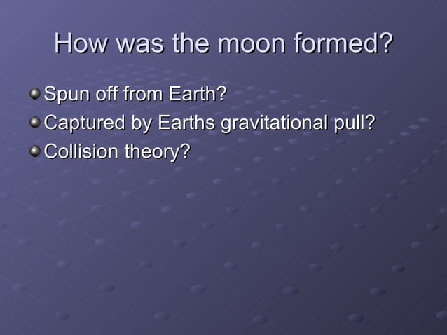 The Moon | PPT