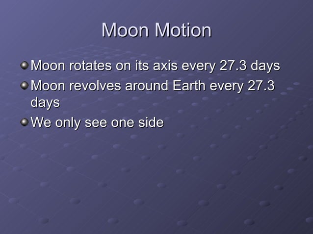 The Moon | PPT