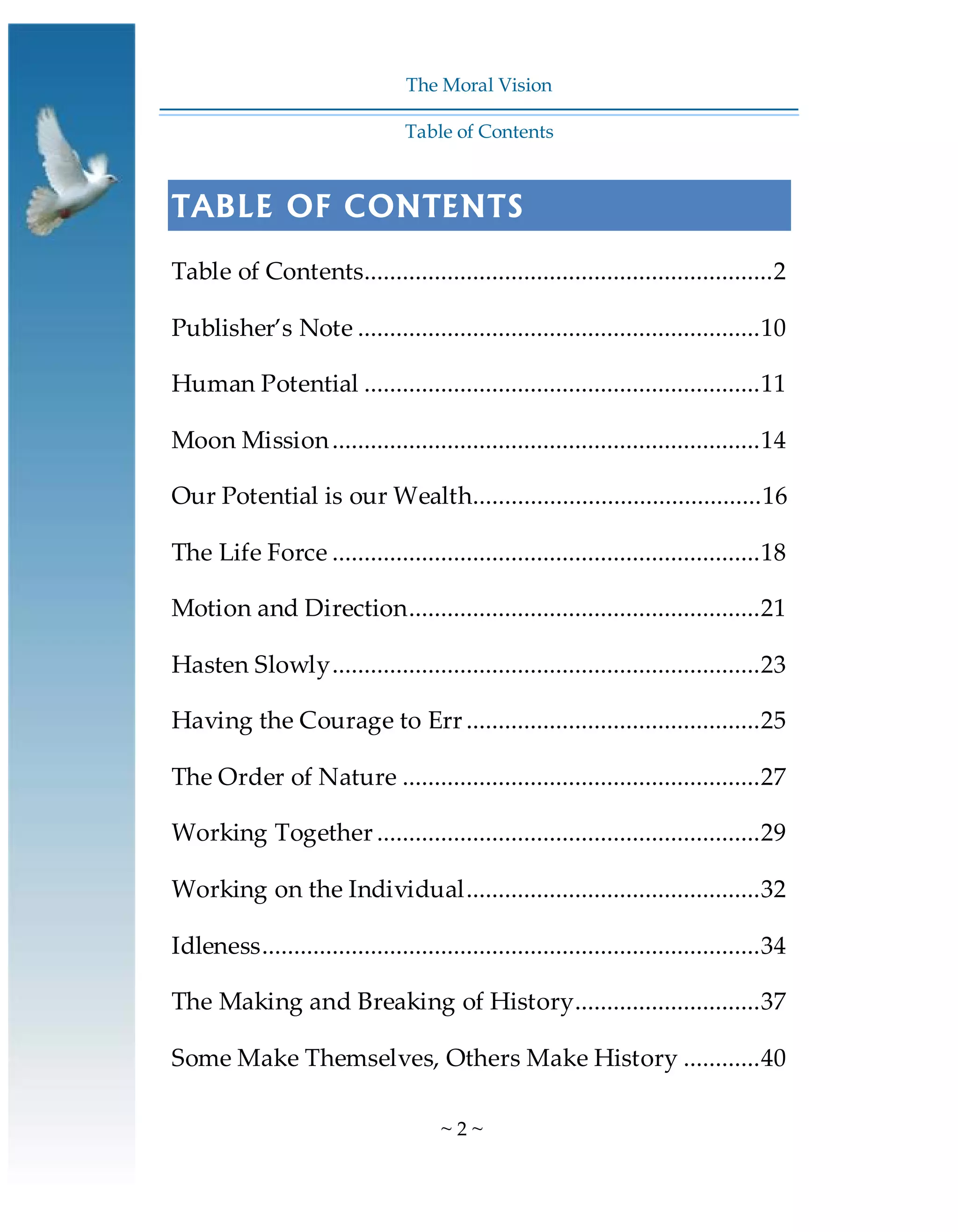 The Moral Vision | PDF