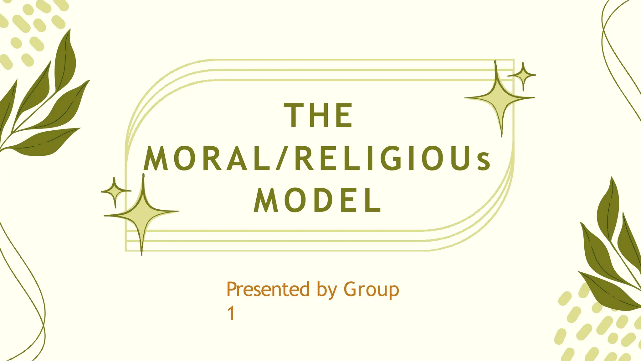 the-moralreligious-model.pptx different perspective about disability | PPTX