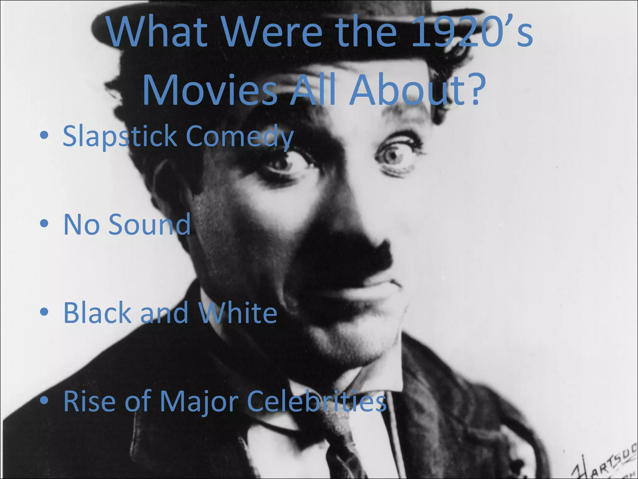 The Movies And Motion Picture Industry Of The 1920s | PPT