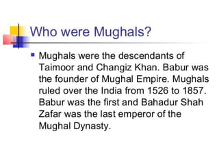 the-mughal-empire-ppt | PDF