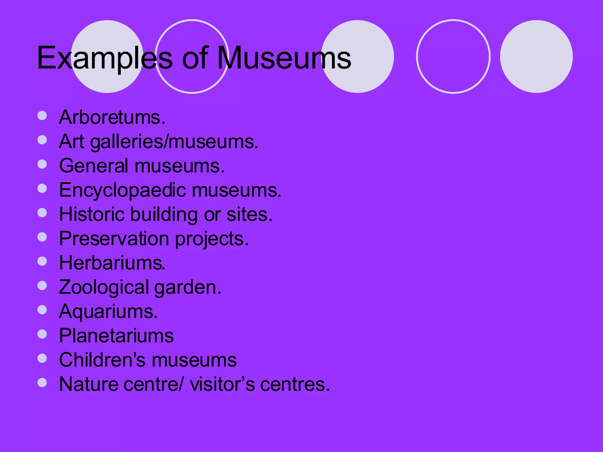 The Museum Experience | PPT