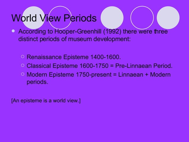 The Museum Experience | PPT