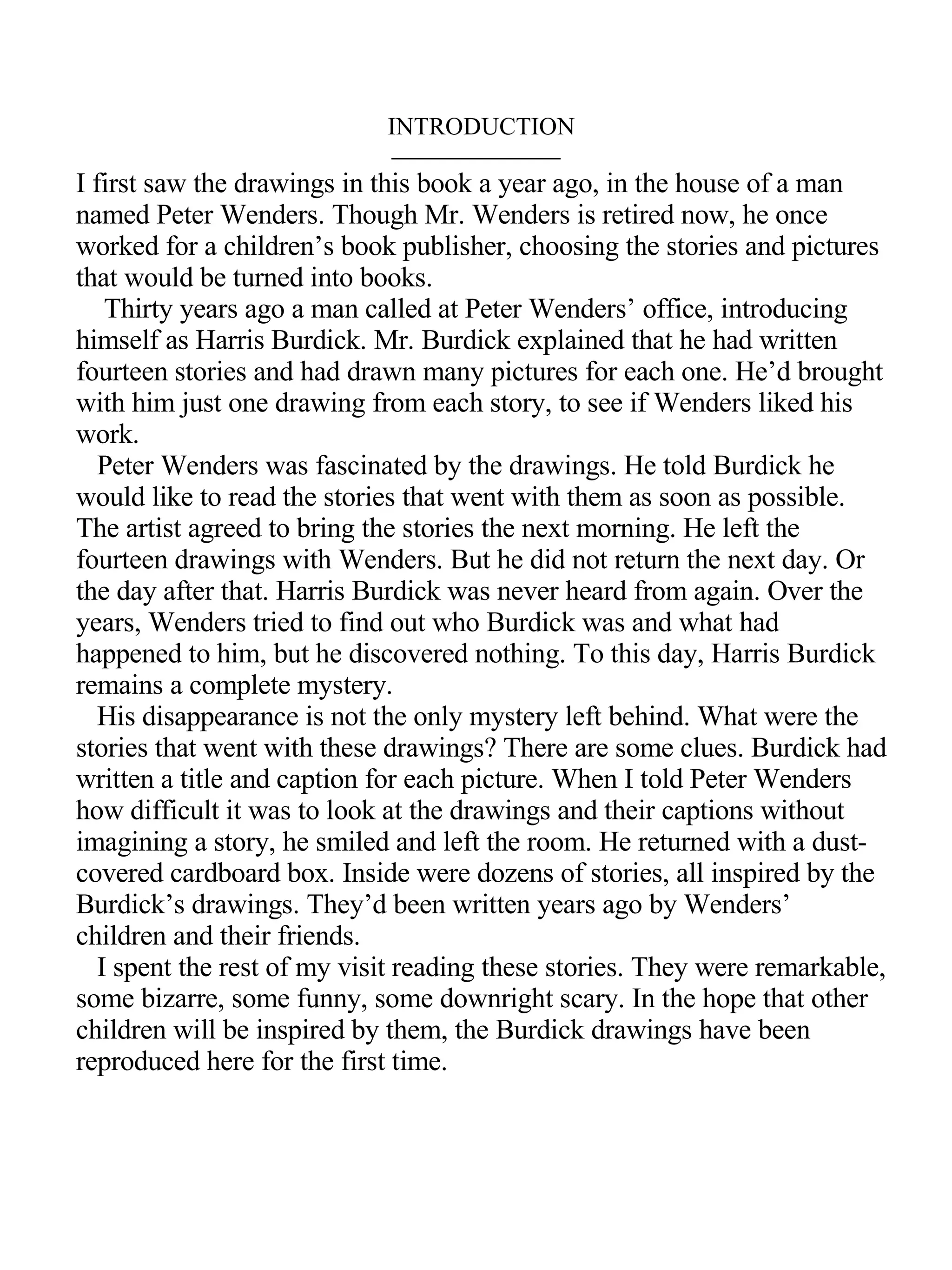 The Mysteries Of Harris Burdickfv | PPT