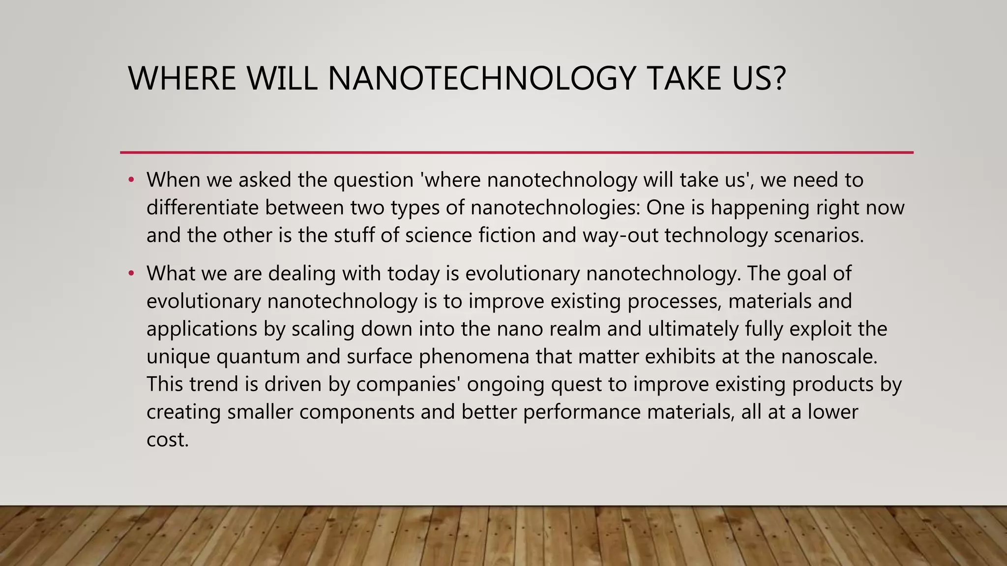 The Nano World | PPTX