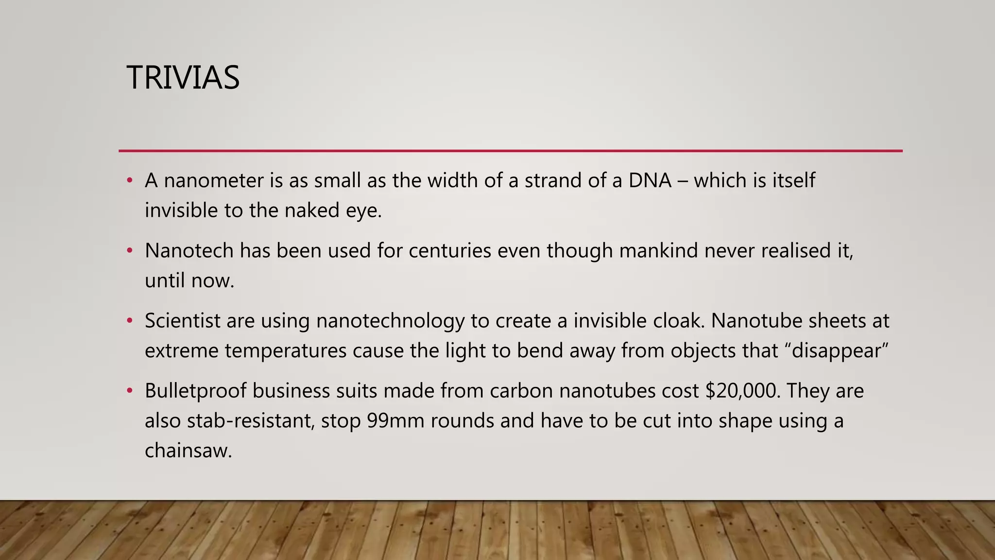 The Nano World | PPTX