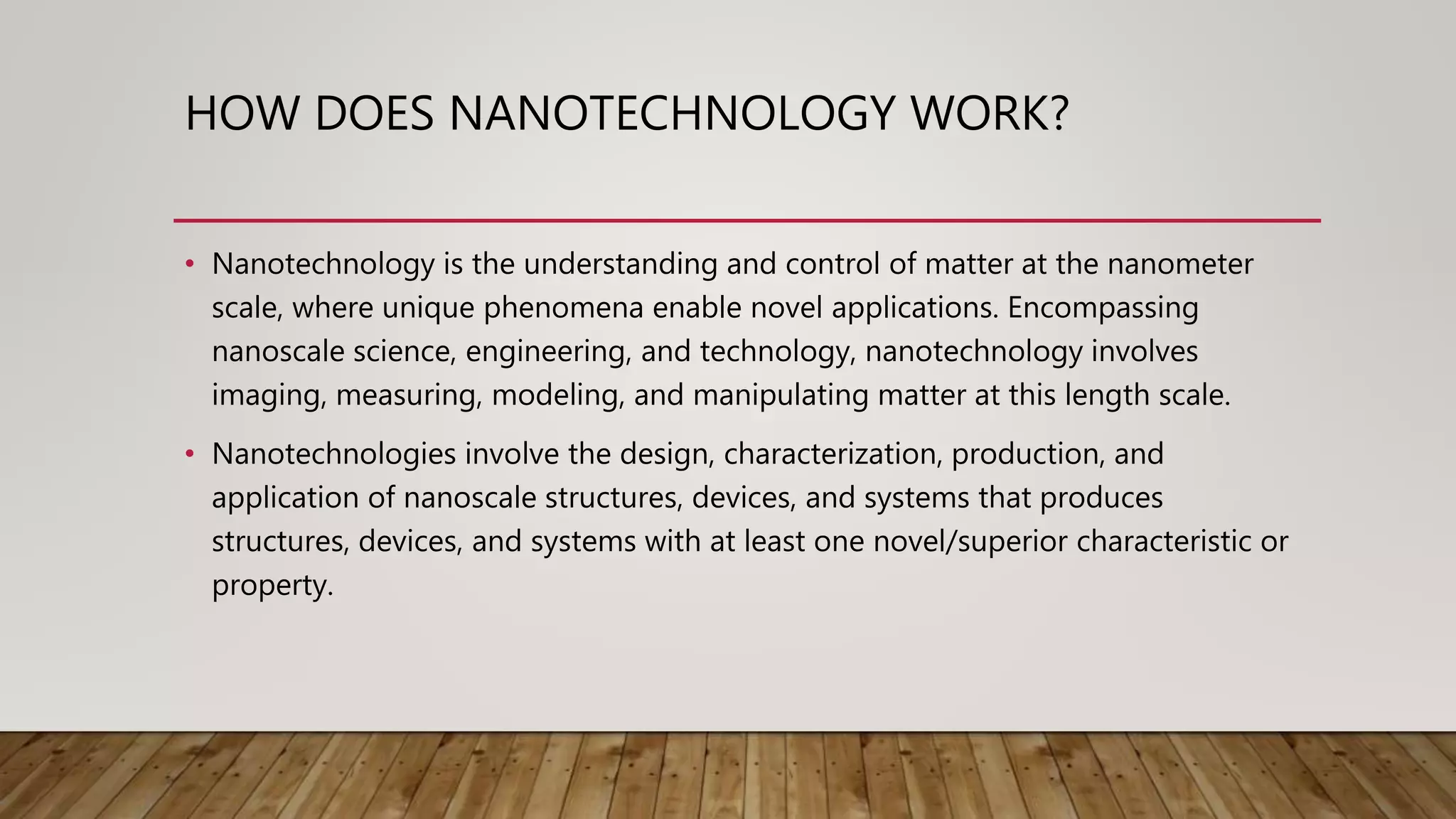 The Nano World | PPTX