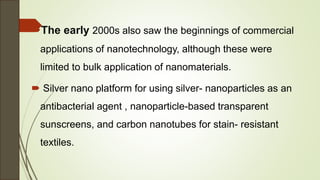 Report:The Nano World that includes nano science, nanotechnology,origin ...