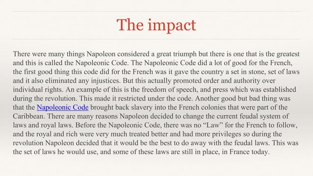 The napoleonic-code | PPTX