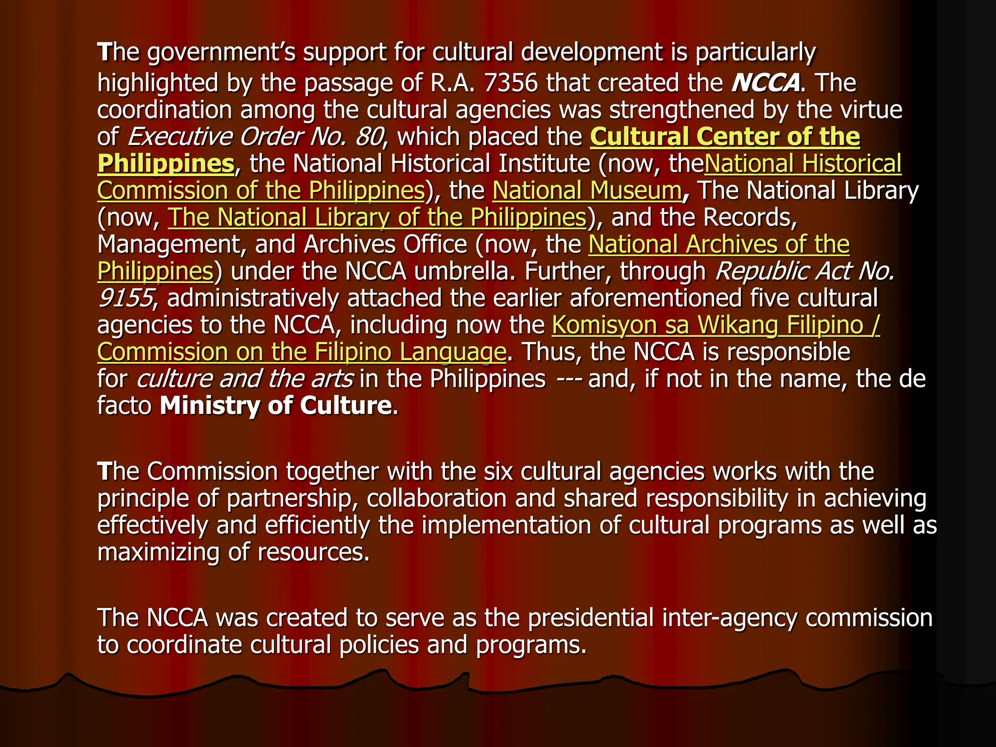 The-National-Commission-for-Culture-and-the-Arts.ppt