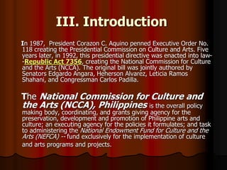 The-National-Commission-for-Culture-and-the-Arts.ppt