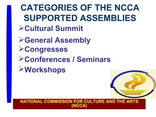 The National Commission For Culture & The Arts | PPT