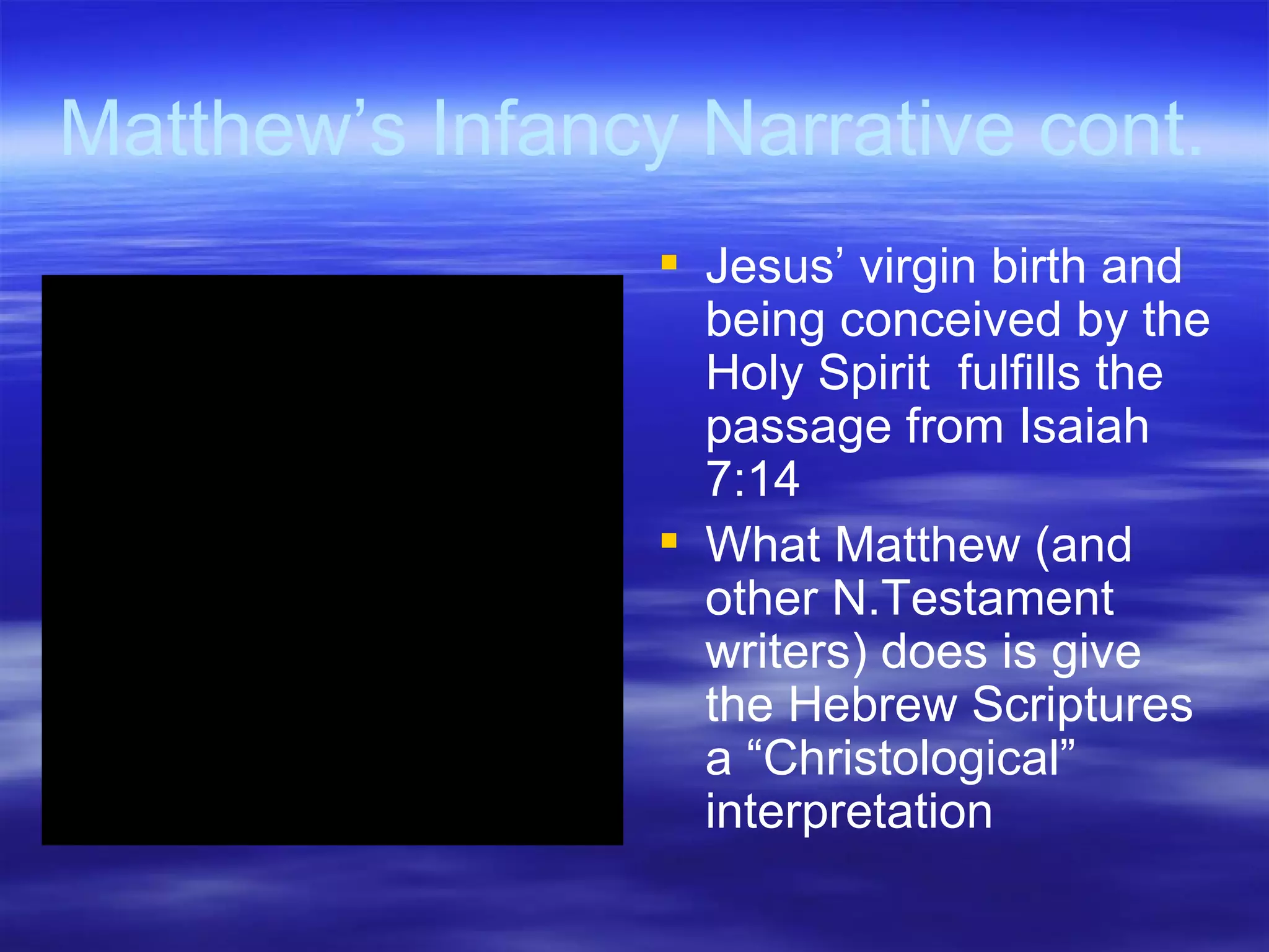 The Nativity of Luke and Matthew | PPT
