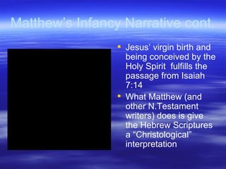 The Nativity of Luke and Matthew | PPT
