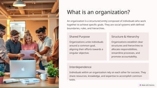 The-Nature-of-Organizations (ORGANIZATION & MANAGEMENT) | PPTX