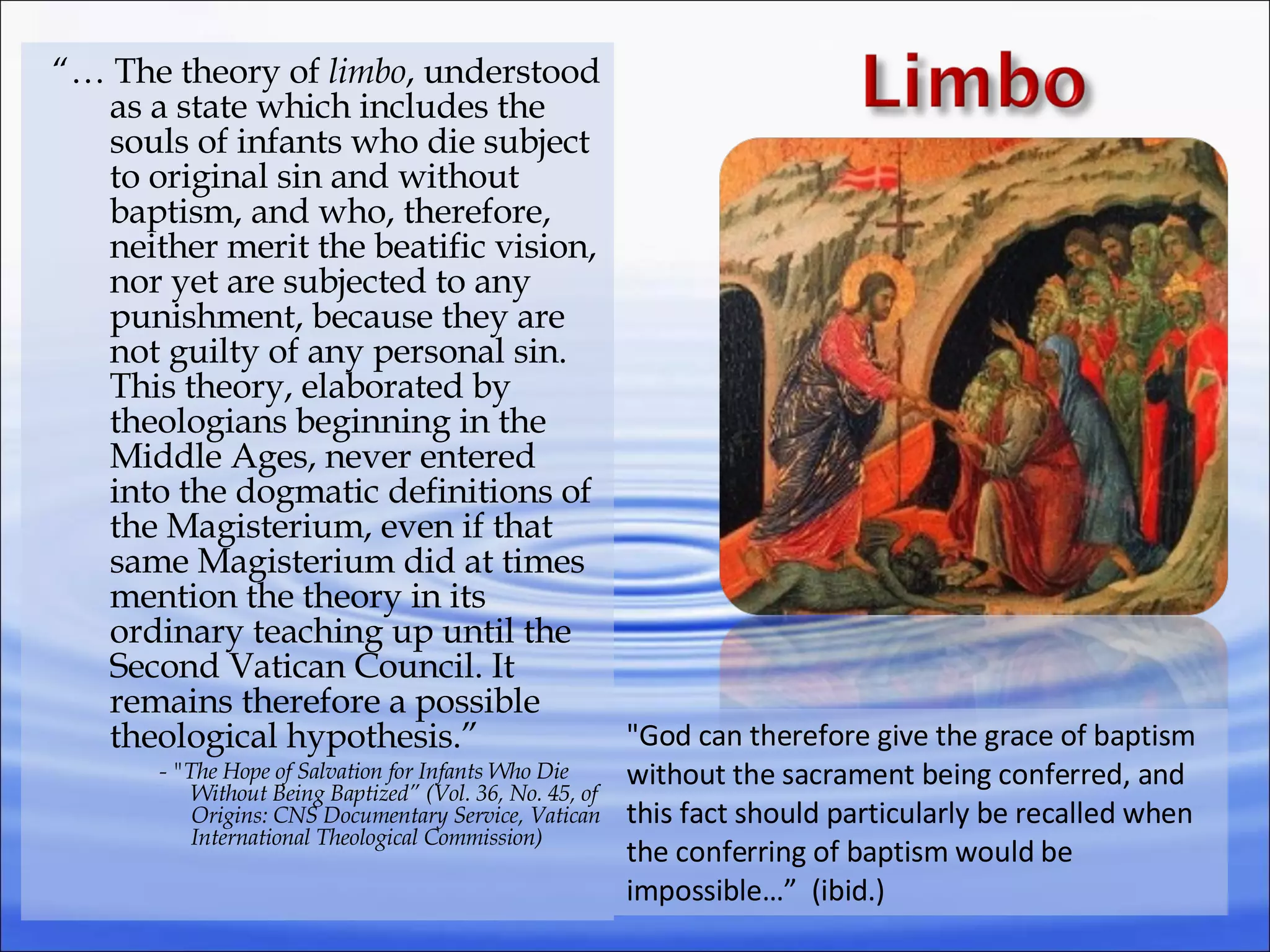 Necessity of Baptism | PPT