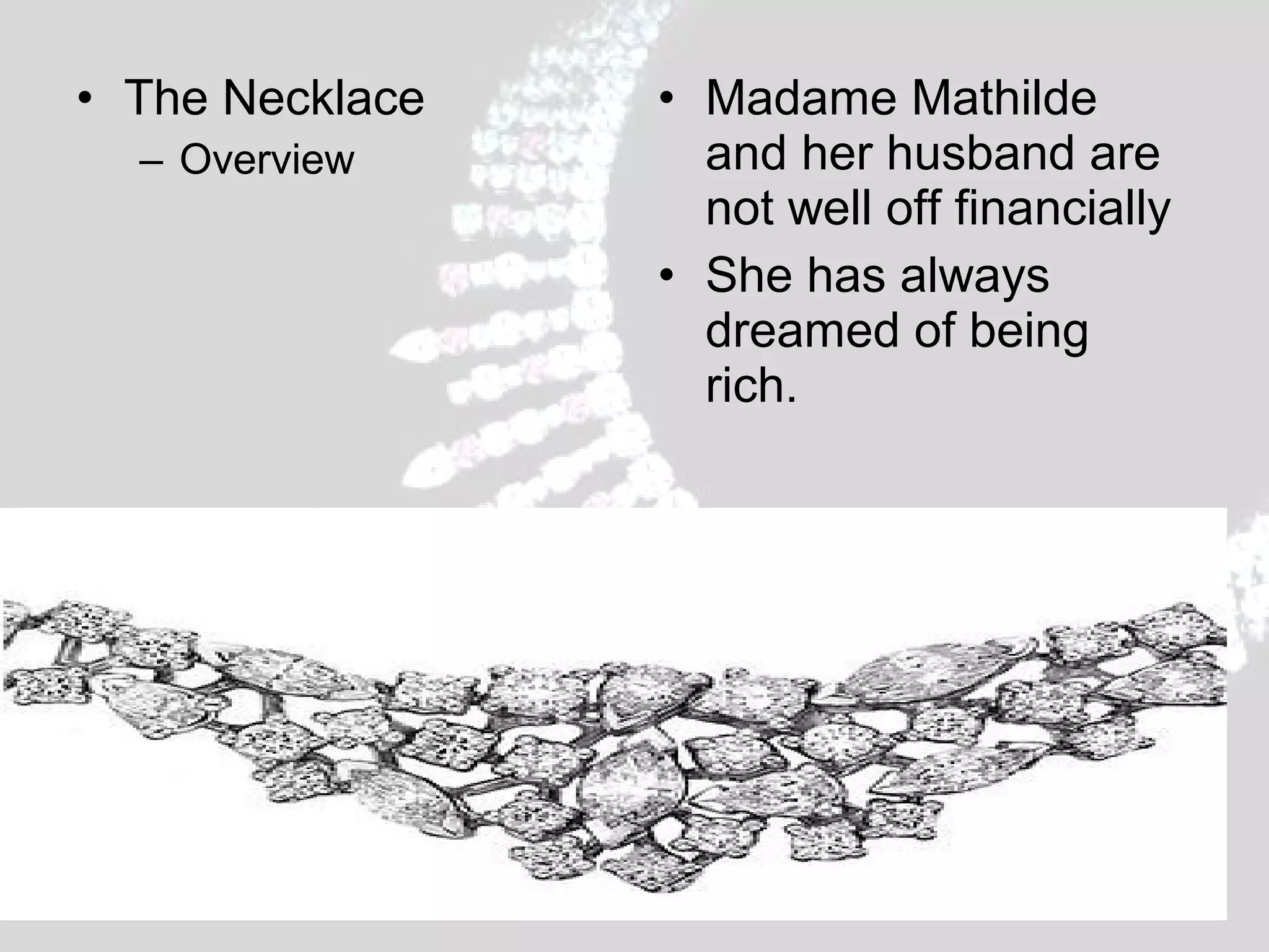 The necklace | PPT