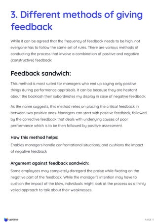 The Ultimate Guide to Giving Feedback | PDF