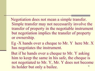 The negotiable-instruments-act-1881 - copy | PPT