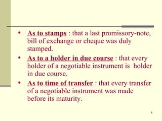 The negotiable-instruments-act-1881 - copy | PPT | Stamps and Coins ...