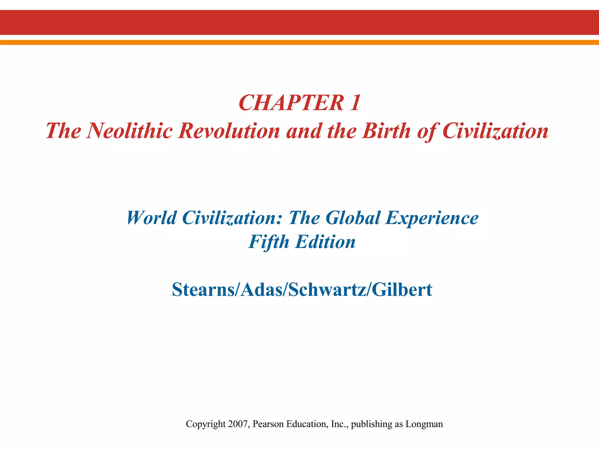 The Neolithic Revolution | PPT