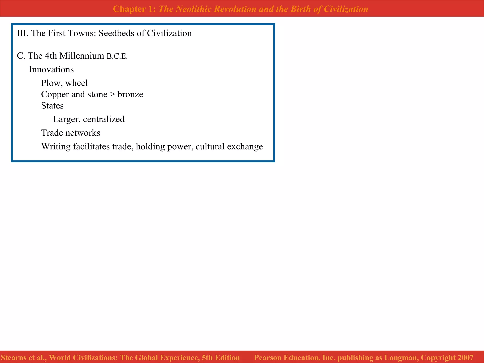 The Neolithic Revolution | PPT