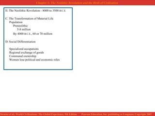 The Neolithic Revolution | PPT
