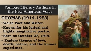 The New American Voices and the proponents.pptx