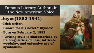 The New American Voices and the proponents.pptx