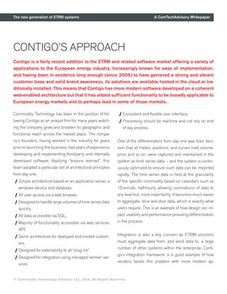 The New Generation of ETRM Systems | PDF