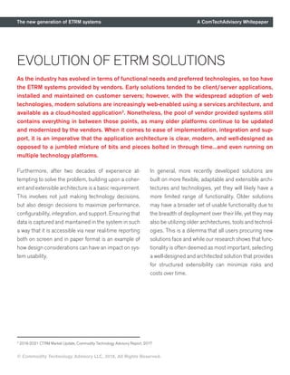 The New Generation of ETRM Systems | PDF