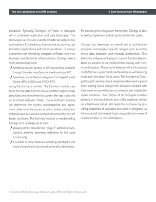 The New Generation of ETRM Systems | PDF