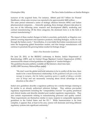 The new-india-biosimilar-guidelines | PDF | Biotech and Biomedical ...