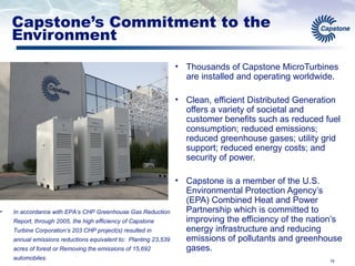 Green, Sustainable Microturbines | PPT