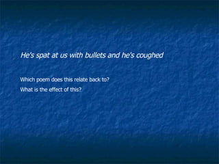 The Next War Wilfred Owen | PPT