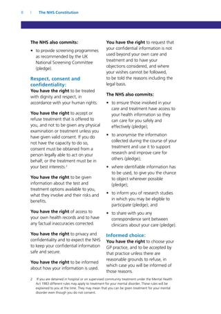The nhs-constitution-for-england-2013 | PDF
